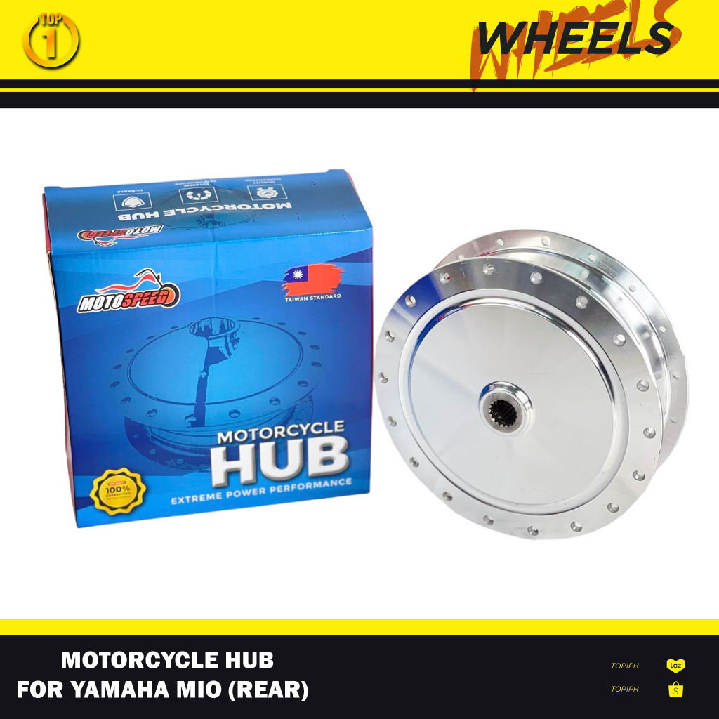 TOP1RACING Motorcycle Hub For Mio Sporty With Busting With Steel Collar ...