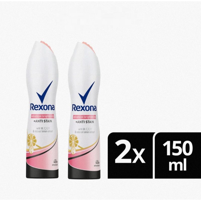 [BUNDLE OF 2] Rexona Women Advanced Brigthening + Anti-Stain ...