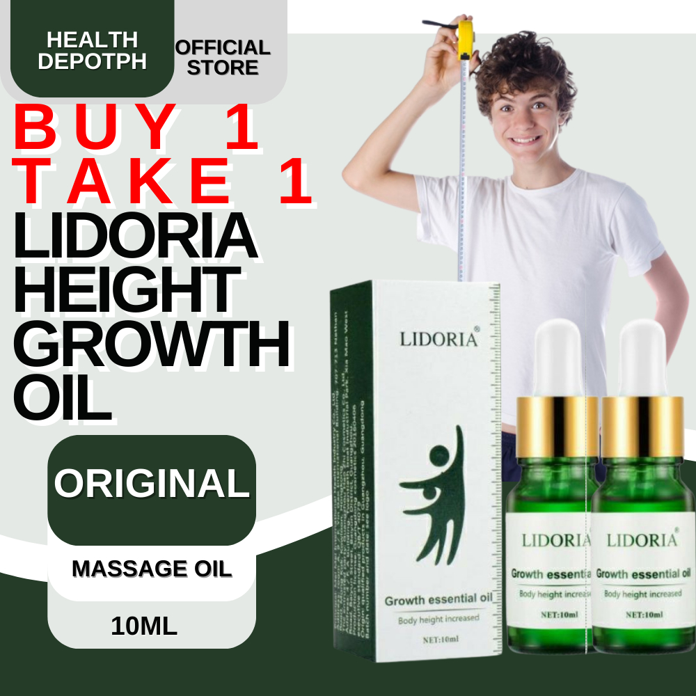 Buy 1 Take 1 Lidoria Height Growth Oil Height Grower Height Enhancer ...