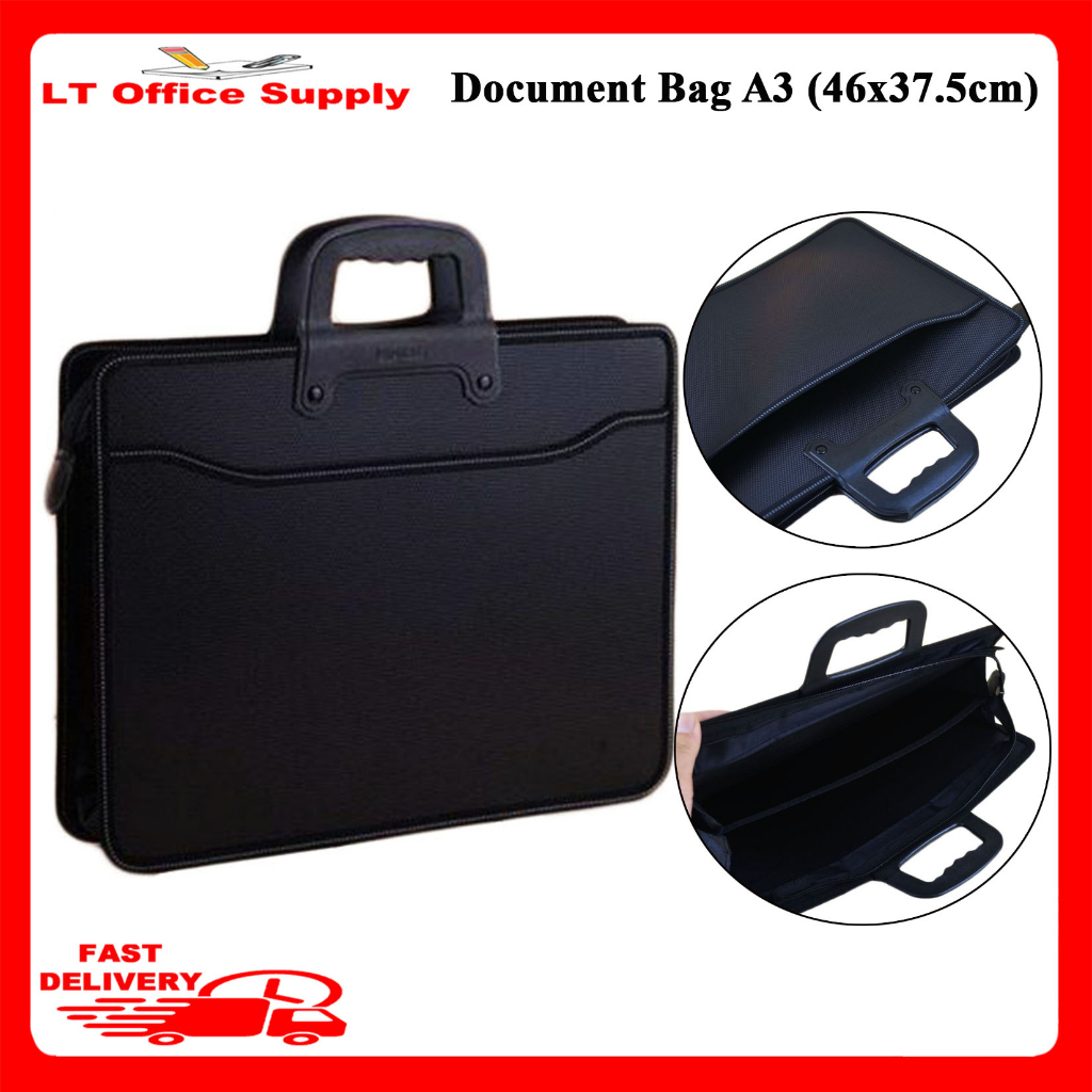 Document bag portable briefcase Waterproof information bag, storage bag ...
