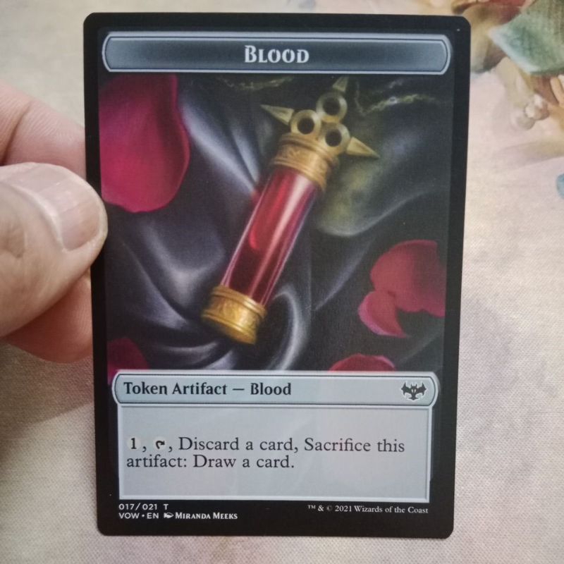 Blood Token (Innistrad Crimson Vow) | Shopee Philippines