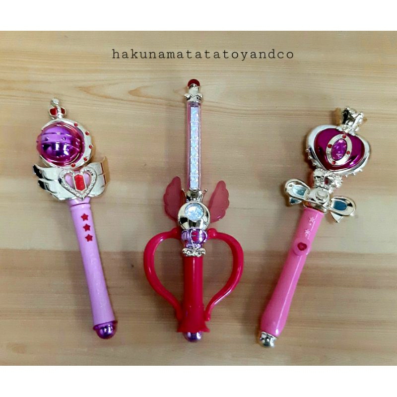 SAILOR MOON WANDS (17cm) JAPAN IMPORTED | Shopee Philippines