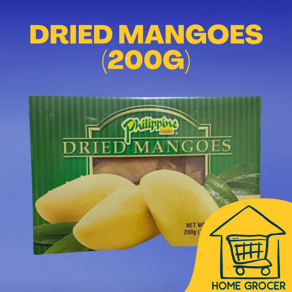 Philippine Brand - Dried Mangoes (200g) with free 10g Kiamoy Powder | Shopee Philippines