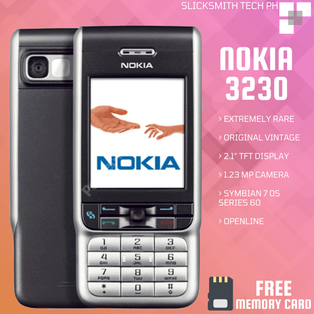 Original Nokia 3230 Openline | Rare Vintage Phone | Shopee Philippines