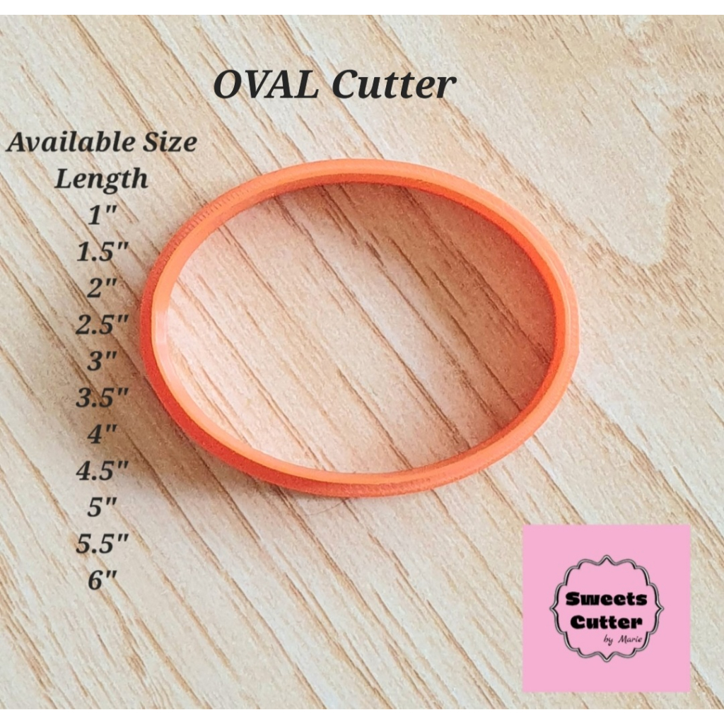 Oval Fondant Cutter or Cookie Cutters | Shopee Philippines