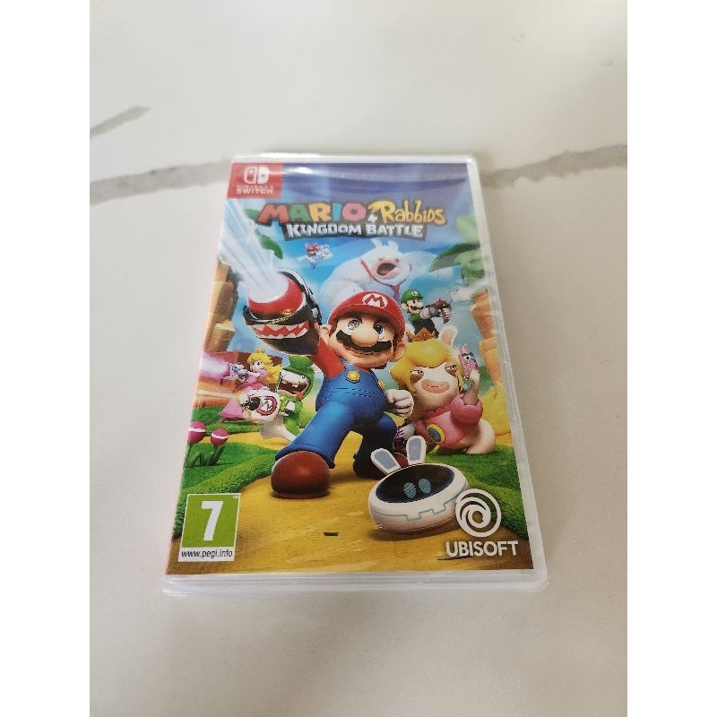 Nintendo switch game Mario + Rabbids kingdom battle brand new sealed ...