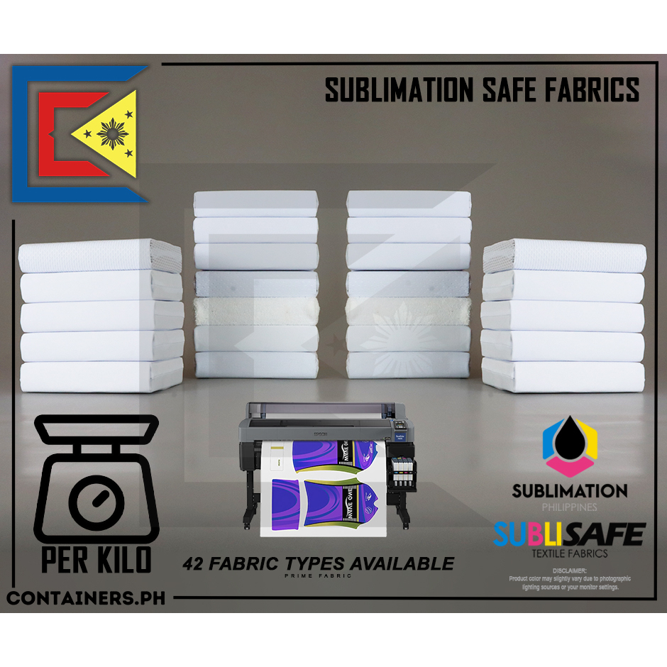 CONTAINERS.PH (PER KILO) Sublimation Safe Fabric Collection | Shopee ...