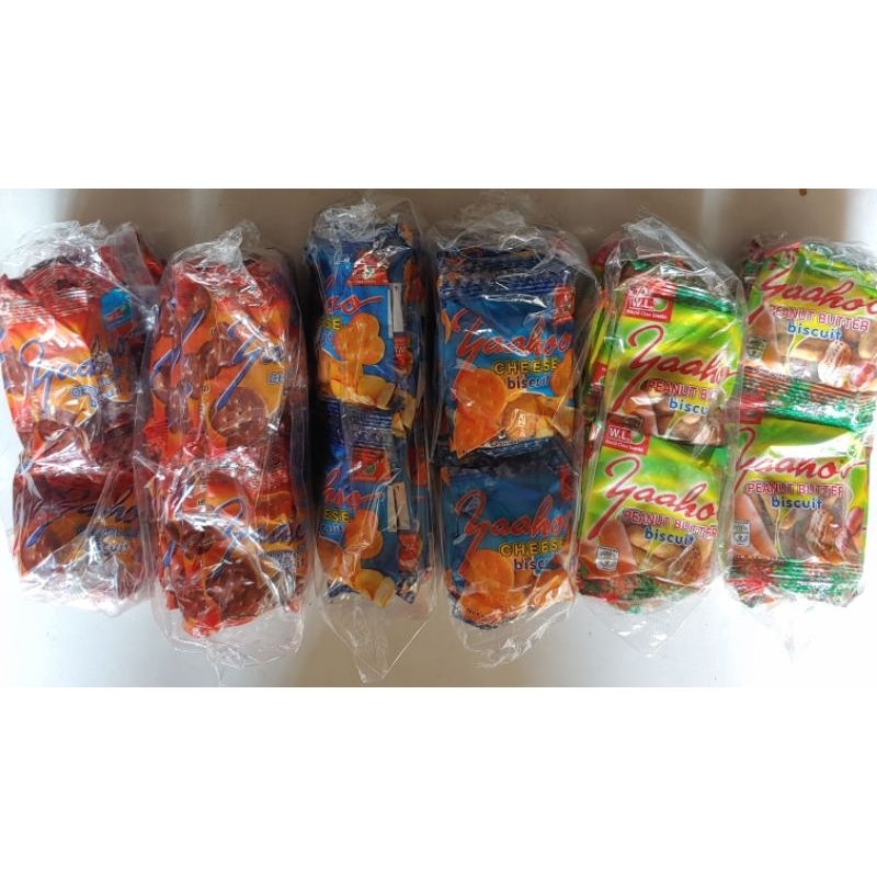 6packs (2 Pack each Yaahoo Assorted) Biscuit | Shopee Philippines