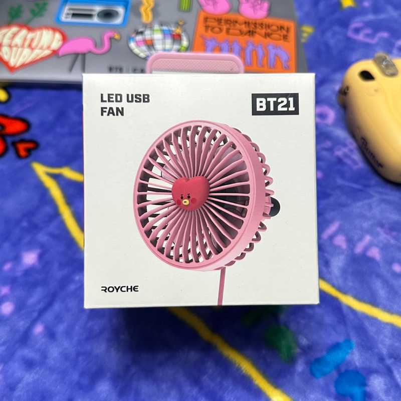 BT21 Tata USB Electric Fan [OFFICIAL] | Shopee Philippines