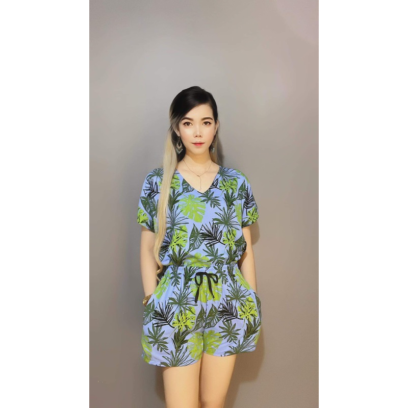 new design terno short and blouse | Shopee Philippines