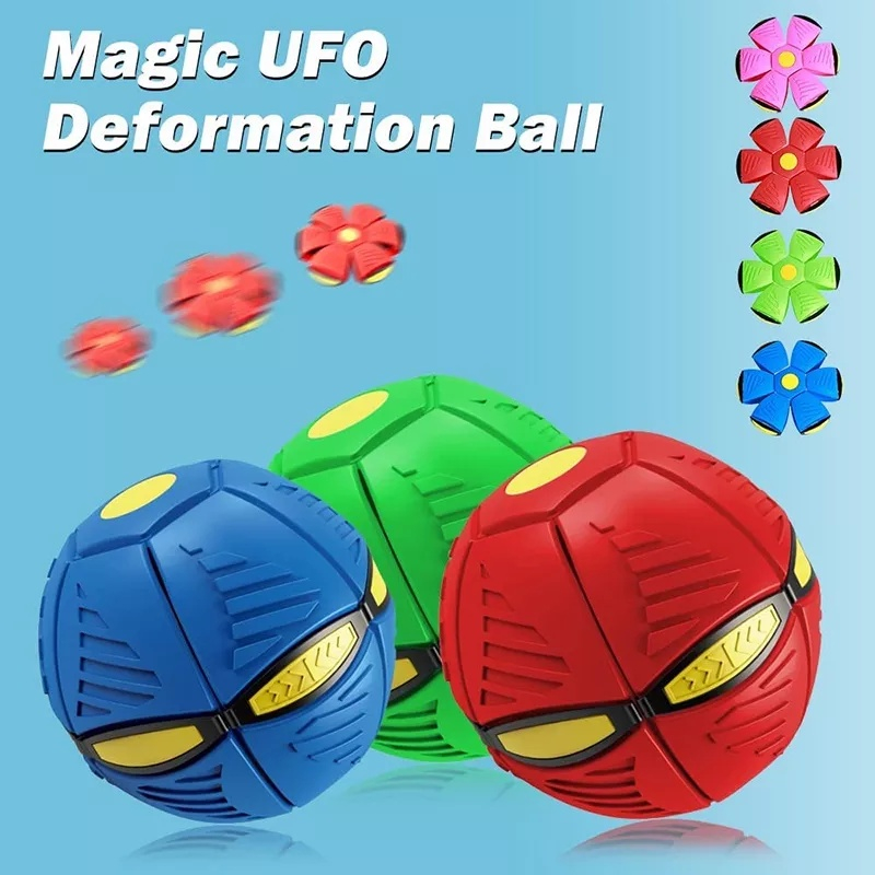 ENC Magic UFO Flying Ball Throw Disc Ball with LED Light For Outdoor ...
