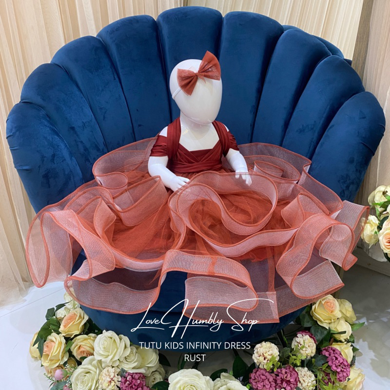 TUTU KIDS INFINITY DRESS 1-3 YEARS OLD | Shopee Philippines