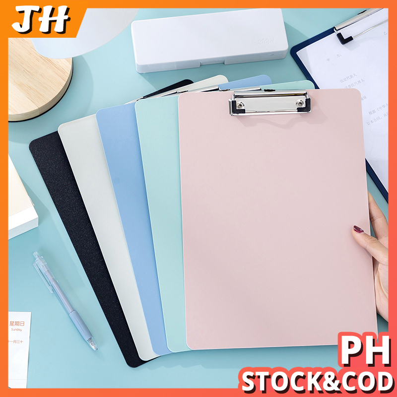 A4 Folder Thickened A4 Clip Board Student Writing Pad Hard Board Clip ...