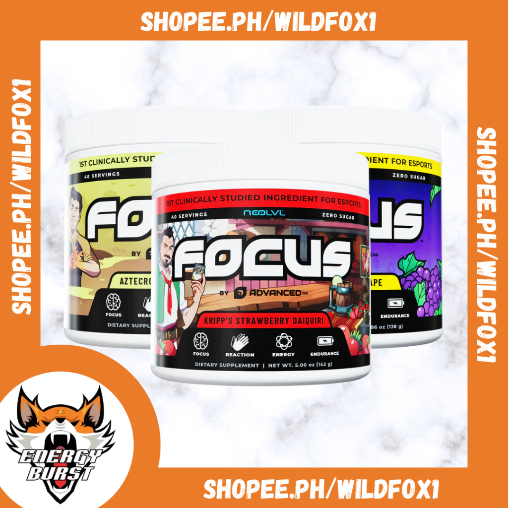 Official Advanced.gg FOCUS Tubs | 40 Servings | Advanced Focus and ...