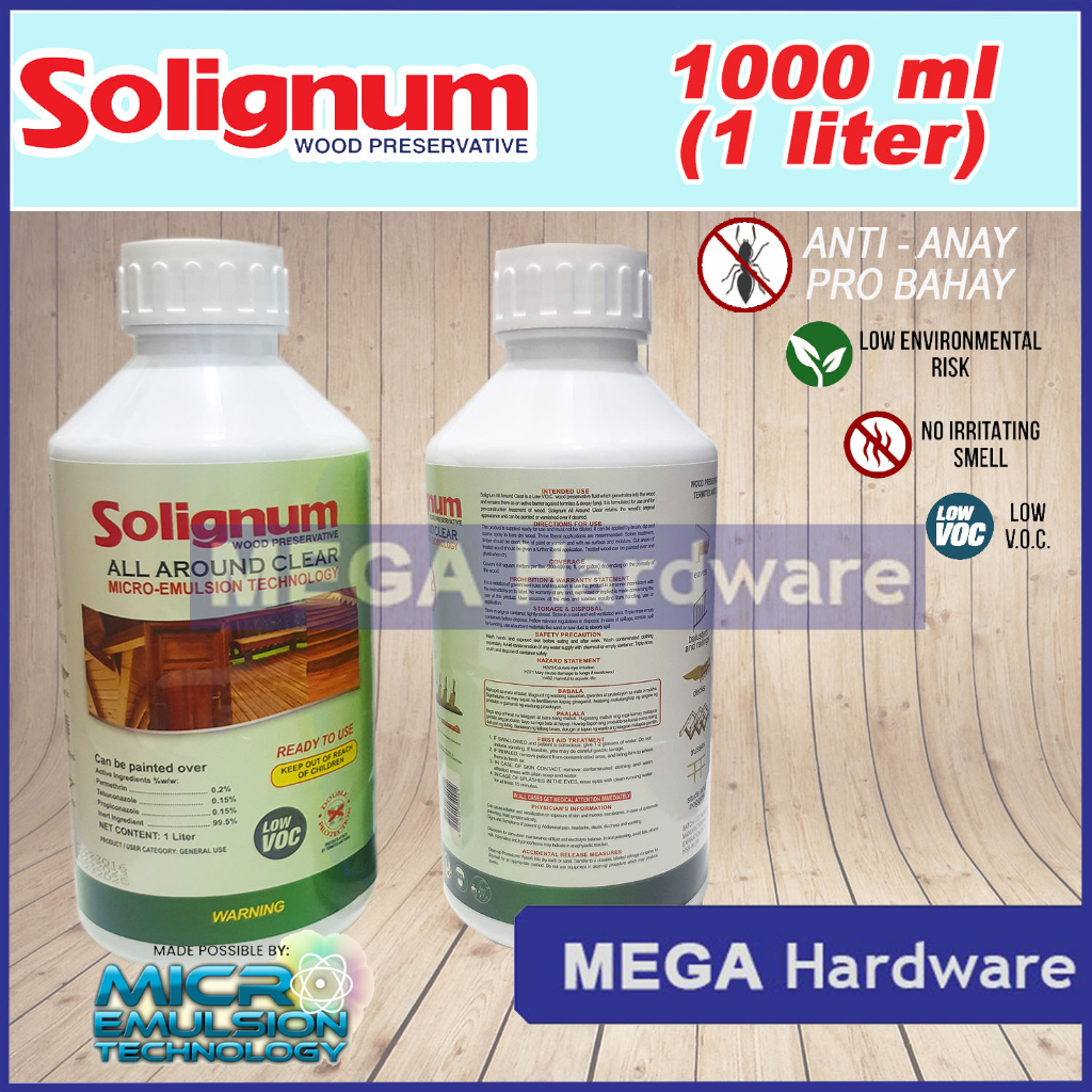 Solignum All Around Clear / Soilguard Soil Termicide Anti-Anay Amag ...