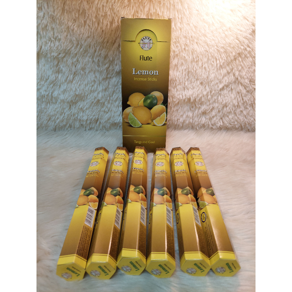 Flute Incense Pack - Lemon (20 sticks) | Shopee Philippines