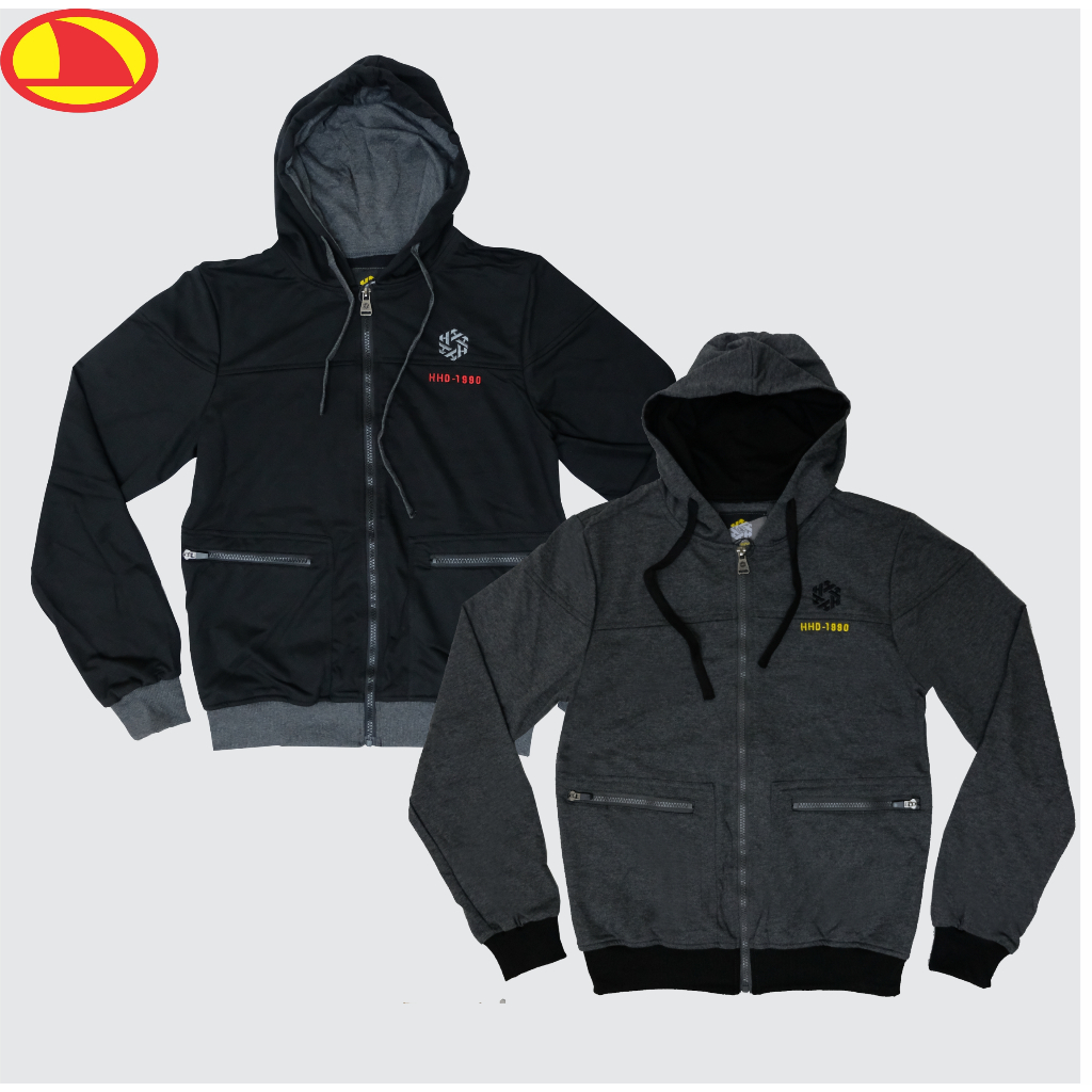 Hammerhead Men's Hoodie Jacket with Embroidery | Shopee Philippines