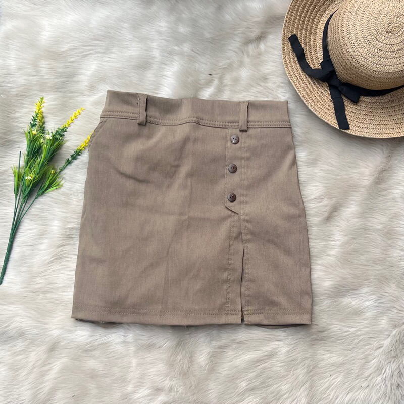 Palda Short Slit with Pocket (Skort) | Shopee Philippines