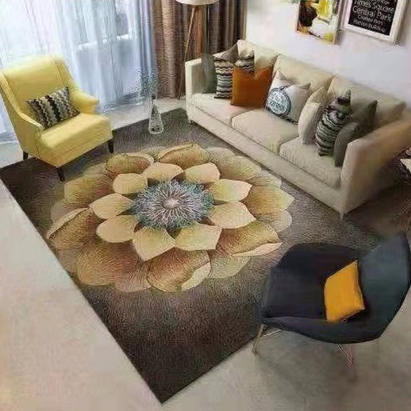 SUPER BIG SIZE !!!! 200x300CM Moderm Geometric 3D Carpet Non-slip Home ...