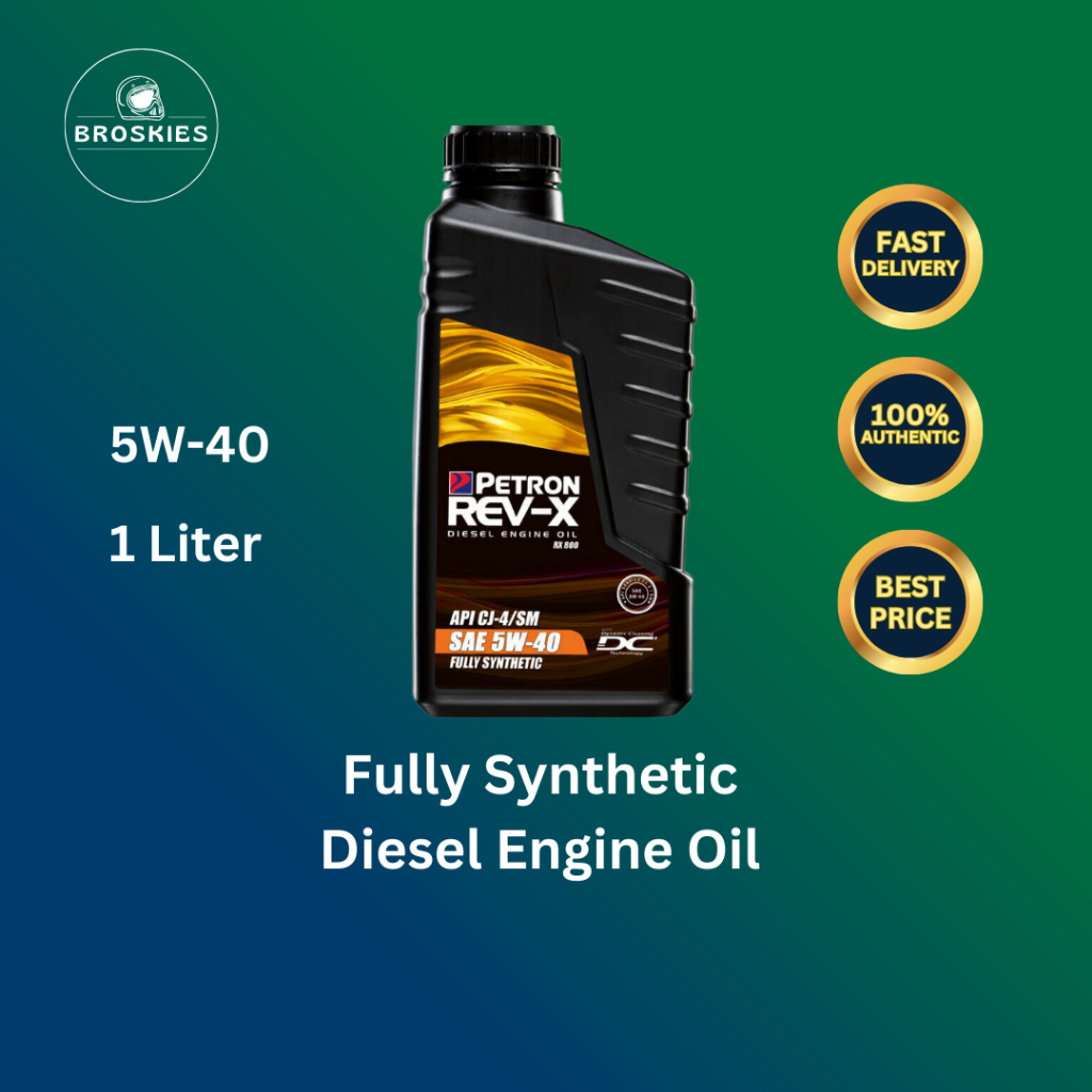 Petron Rev-X RX800 Fully Synthetic Diesel Engine Oil SAE 5W-40 | Shopee ...