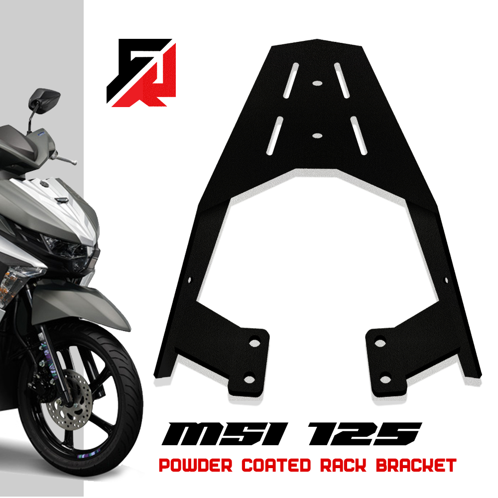 YAMAHA MIO SOUL MSI 125 Top box bracket /Power Rack / Monorack / Powder ...