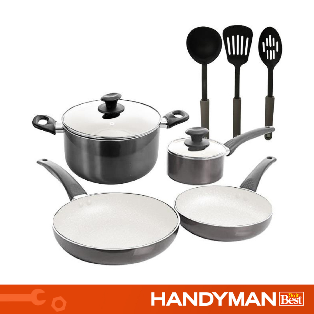 T Fal Initiatives Ceramic Nonstick Cookware Set 14 Piece 54 Off