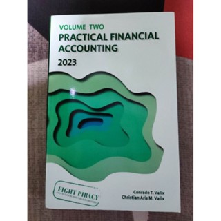 Practical Financial Accounting Volume 2 by Conrado T. Valix | Shopee ...