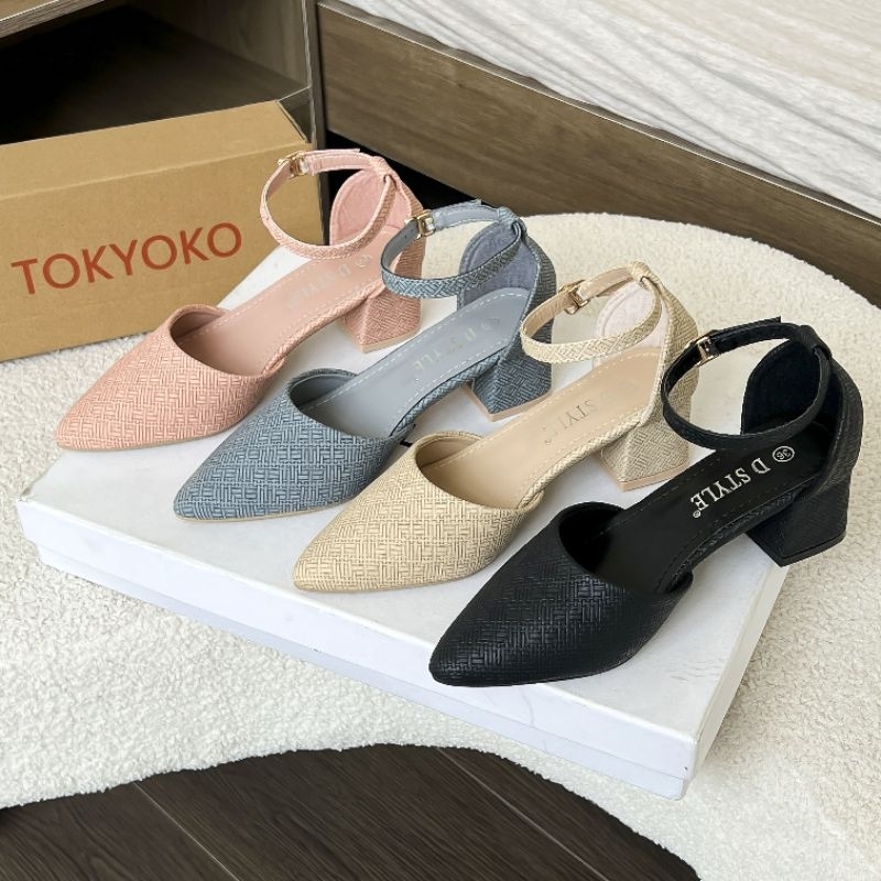 JKCOD 6633-4 Pointed heels sandals for women shoea | Shopee Philippines