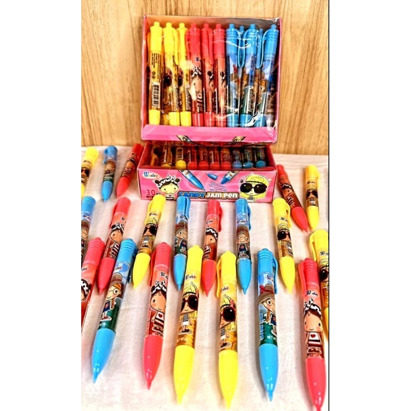 Candy Pen Jam !!! 30pcs/Box | Shopee Philippines