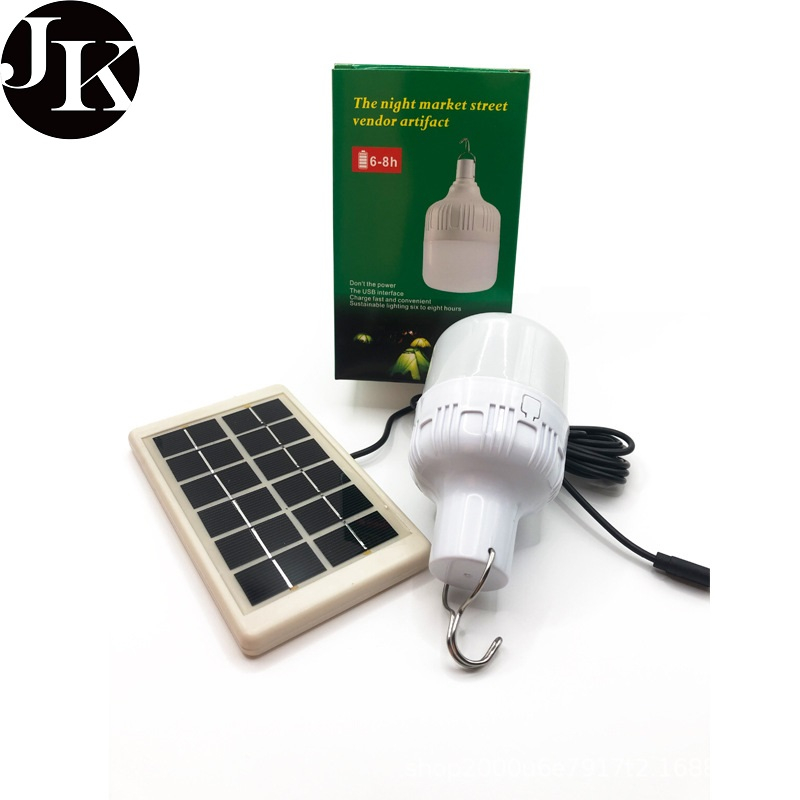 JK MALL Solar Bulb 10W light Outdoor Portable Solar Lamp Three ...