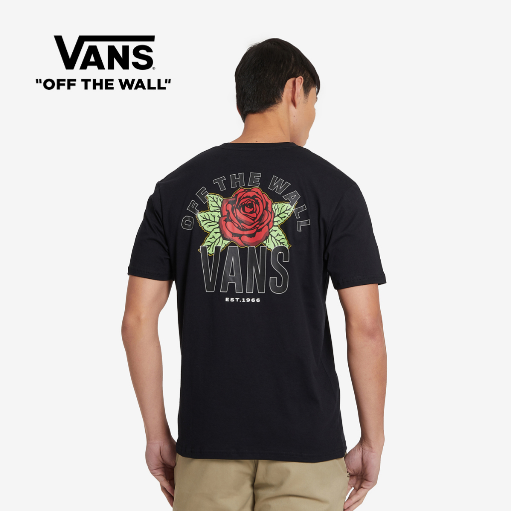 Vans Otw Floral Short Sleeves Tee For Men | Shopee Philippines