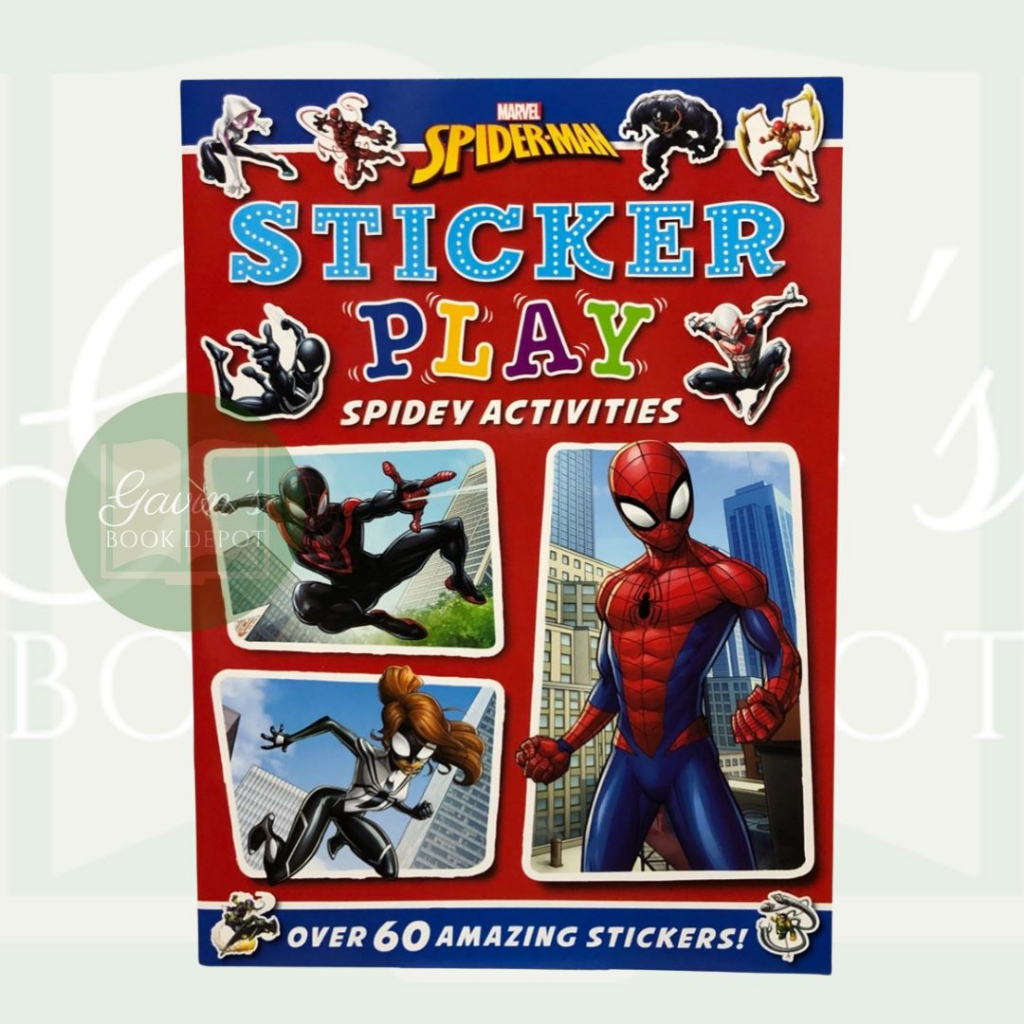 Marvel Spiderman Sticker Play Activity Book | Shopee Philippines