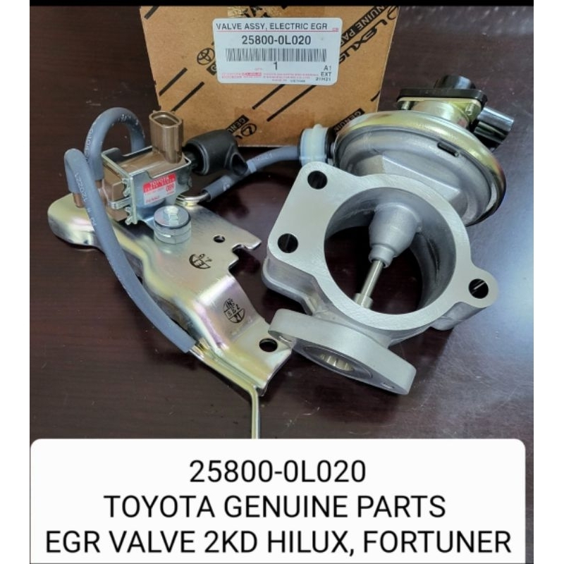 EGR Valve Toyota 2KD Hilux, Fortuner, INNOVA(2005-2015) (TOYOTA GENUINE ...