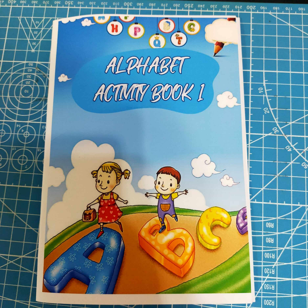 LEARNING ALPHABET ACTIVITY BOOK 1 A5 SIZE | Shopee Philippines