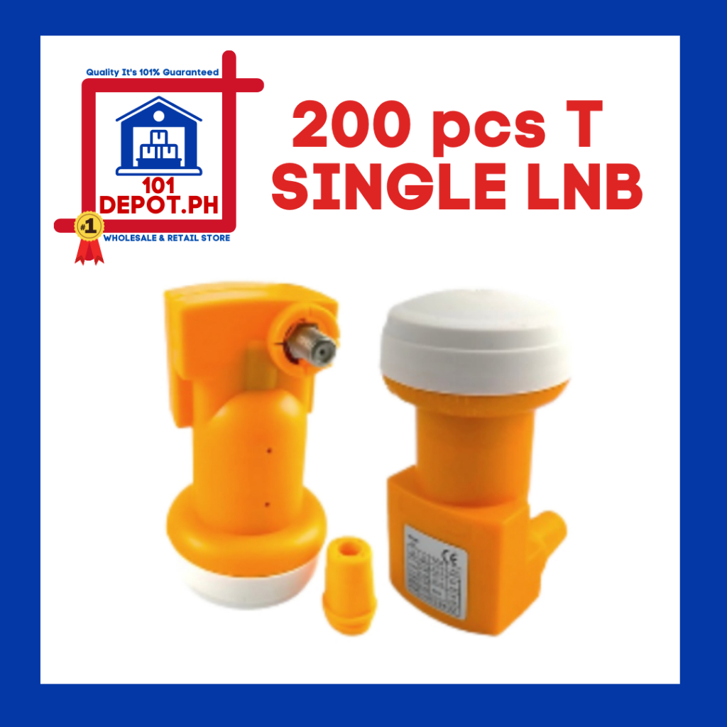 200PCS T LNB SINGLE +FREE DUAL LNB, SINGLE LNB, BOOSTER, 2 WAY SPLITTER ...