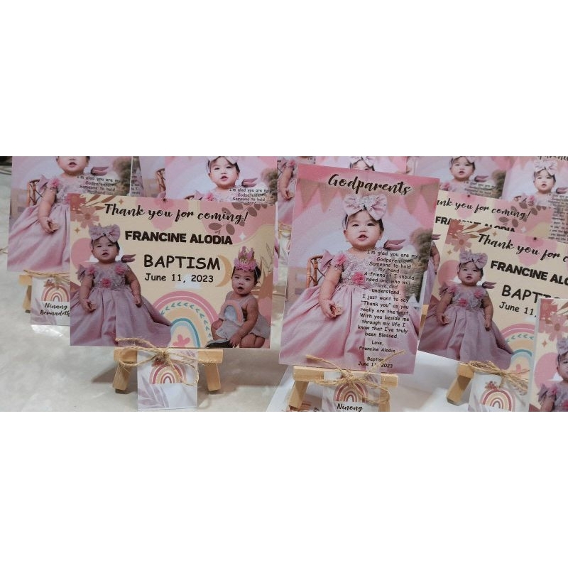 Personalized Sintra Board Souvenir with Stand (any theme, customized ...