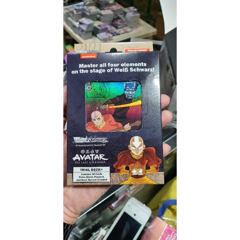 OPENED BUT COMPLETE AVATAR TRIAL DECK WEISS SCHWARZ ENGLISH | Shopee ...