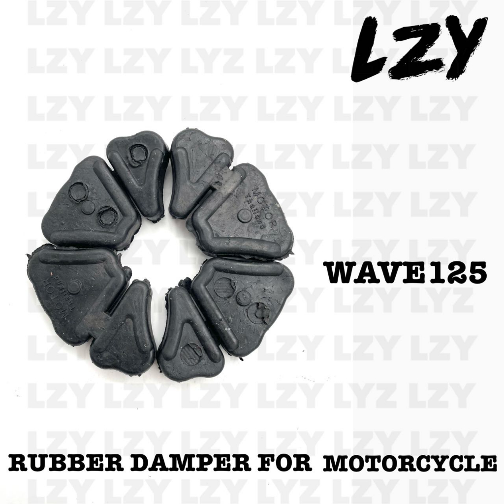 RUBBER DAMPER XRM WAVE BAJAJ BC175 CT100 SMASH LIFAN RS100 TMX FURY ...