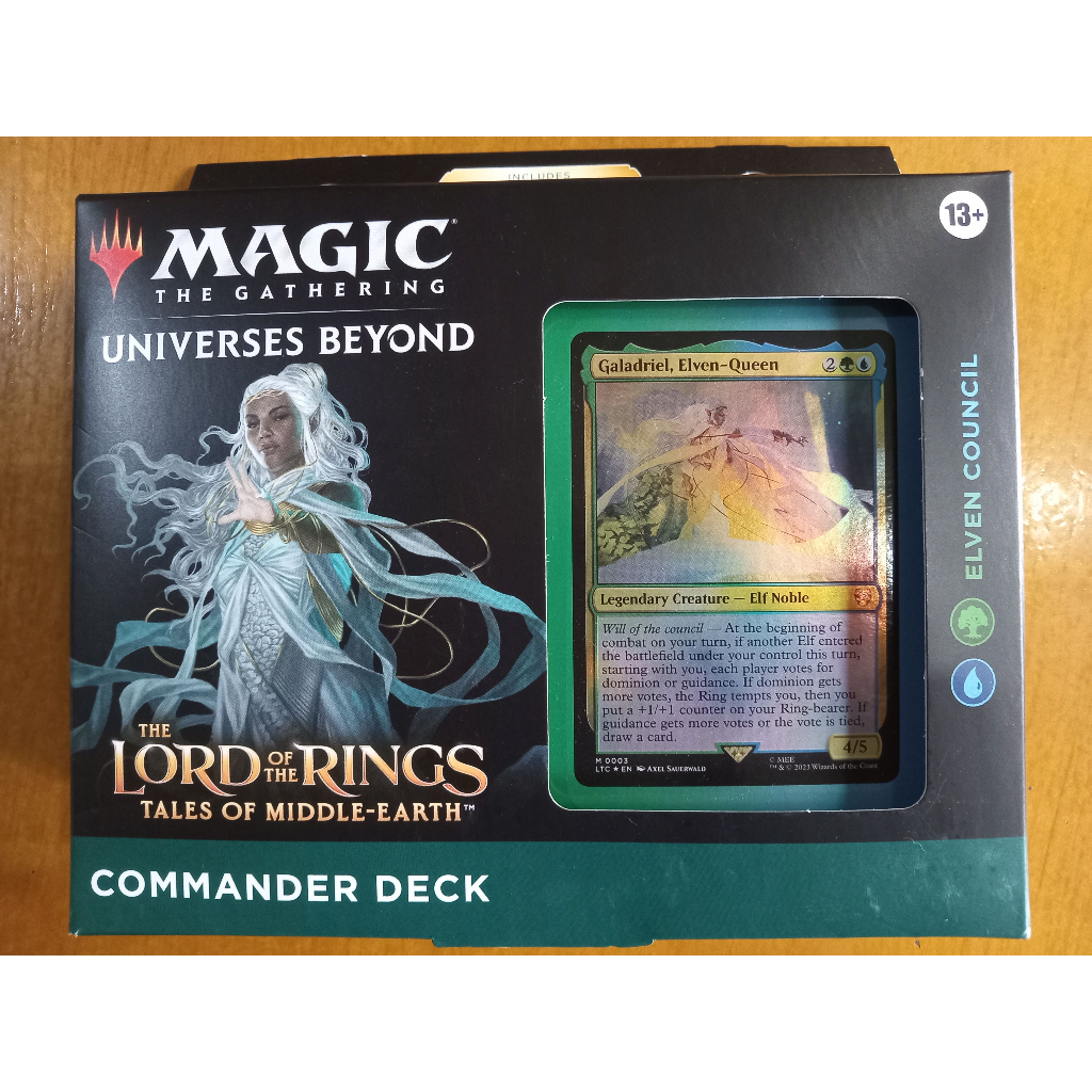 MTG Magic: the Gathering Sealed Elven Council Lord of the Rings Tales ...