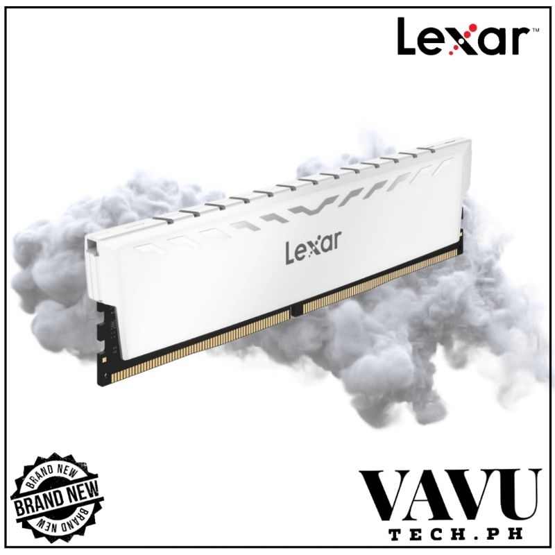 Lexar Thor 8GB 3600mhz DDR4 White Desktop Memory with Heatsink | Shopee ...