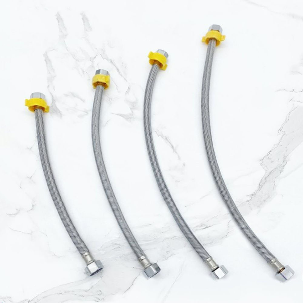 SUS304 Faucet hose Stainless heavyduty Sink Faucet Flexible hose PER ...