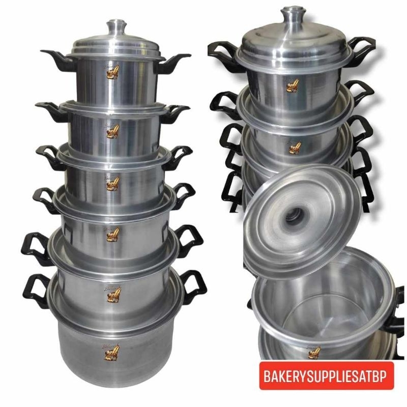 HEAVY DUTY Casserole Set 7pcs SEAMLESS | Shopee Philippines