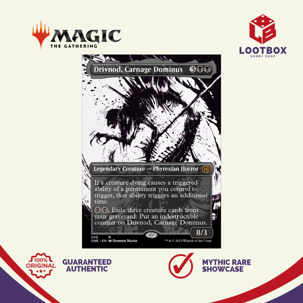 Magic the Gathering: Drivnod, Carnage Dominus (Mythic Rare) - All Will ...