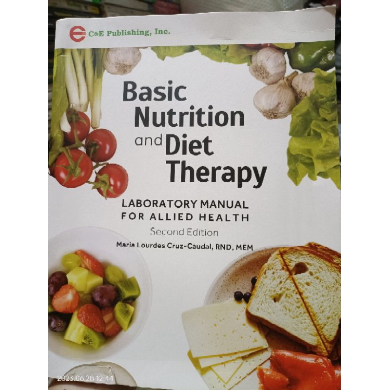 basic nutrition and diet therapy | Shopee Philippines