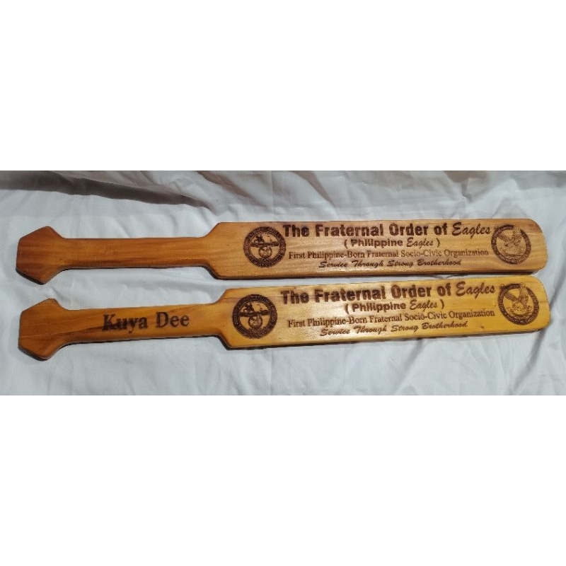Fraternity Paddle Laser Engraved | Shopee Philippines