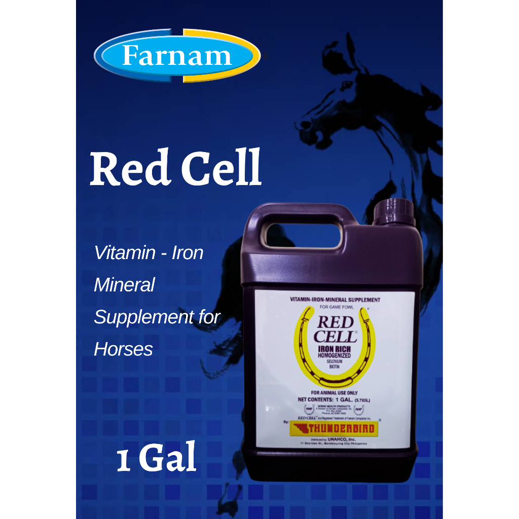 Red Cell Liquid Vitamin-Iron-Mineral Supplement - Gallon | Shopee ...