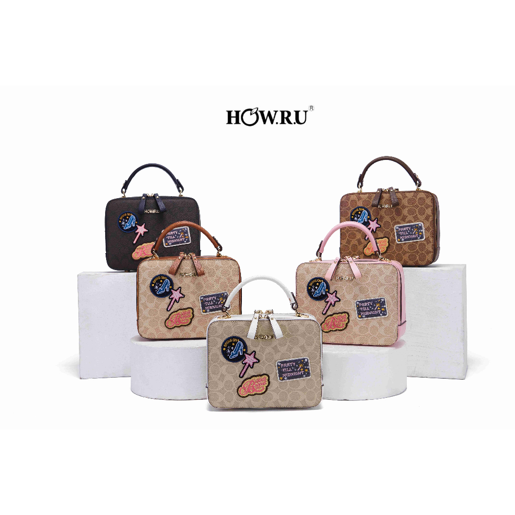 NEW COLLECTION HOWRU BOX TYPE HANDBAG BOX BAG SQUARE BAG | Shopee ...