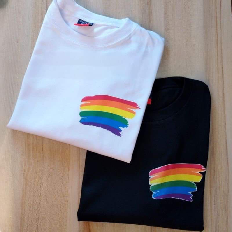 LGBTQ Pride Flag T-Shirt - 100% Cotton UNISEX | Shopee Philippines