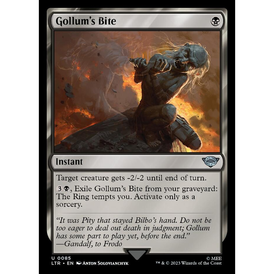 Magic the Gathering | Gollum's Bite | Shopee Philippines