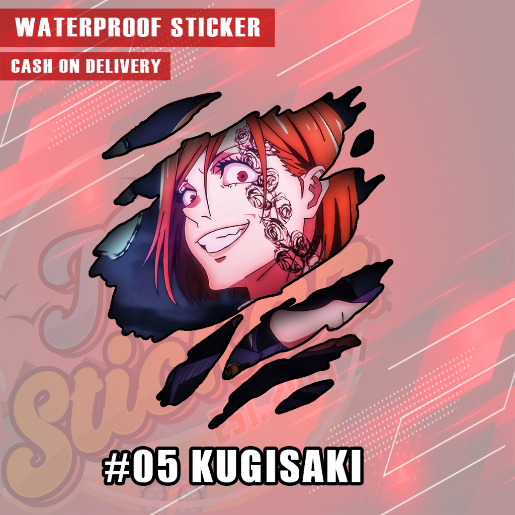 Jujutsu Kaisen SCRATCH Anime Waterproof Sticker | Shopee Philippines